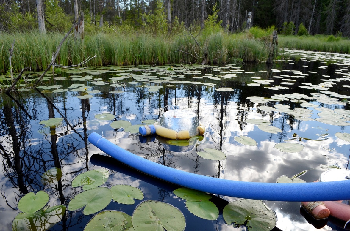 Greenhouse gas sampling on SITES lakes has begun | SITES